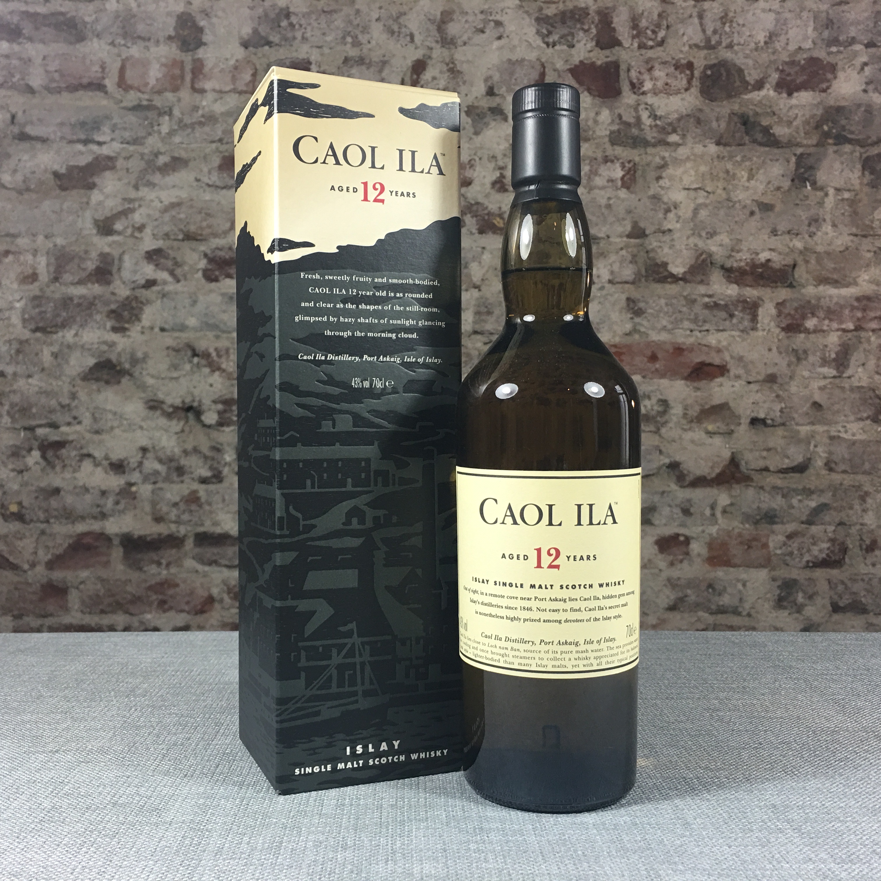 Caol Ila Islay Single Malt Scotch Whisky 12yo 43% 0,7l | Belle Booze ...