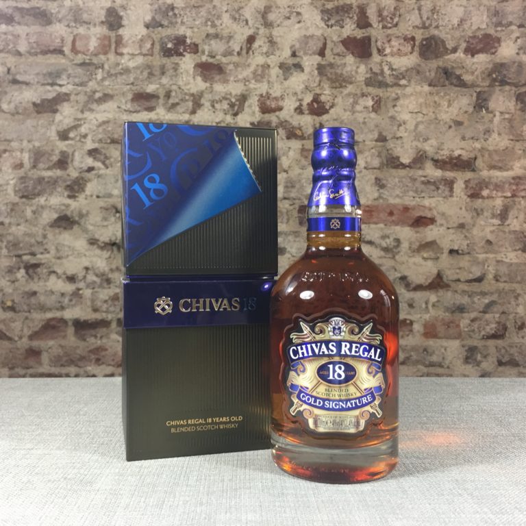 Chivas Regal 18yo Gold Signature Blended Scotch Whisky 40% 0,7l | Belle Booze Cocktail Boutique