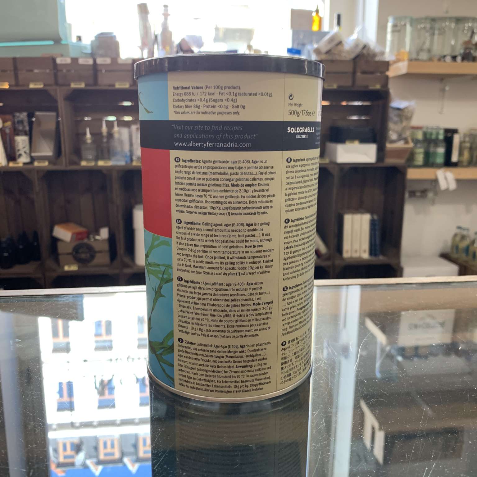 Texturas Agar by Ferran Adria 600g (e406) | Belle Booze Cocktail Boutique